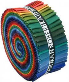 Jelly Roll Kona Solid Dark Colorway Palette 2.5 inch